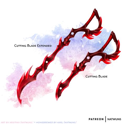 Cutting Blade Just Rip It Off And Get Naked R DnDHomebrew