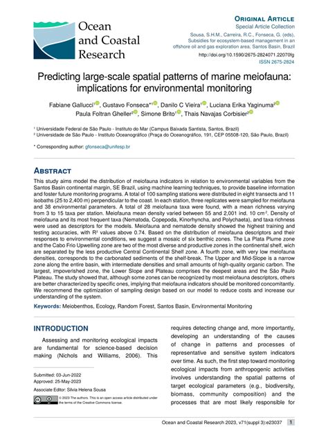 pdf predicting large scale spatial patterns of marine meiofauna