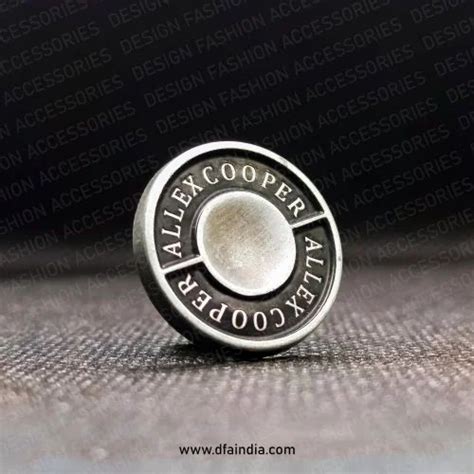 Metal Laser Engraved Button 20mm And 9mm At ₹ 35piece In Mumbai Id