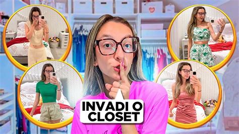 Invadi O Closet Da Minha Amiga Maria Youtube