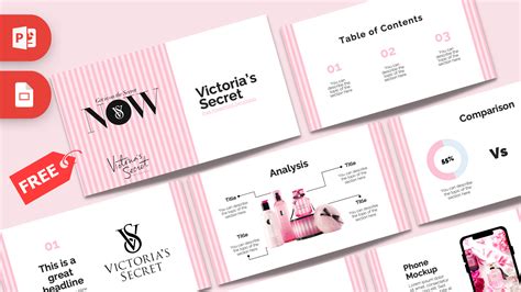 Free Victorias Secret Powerpoint Template Prezentr
