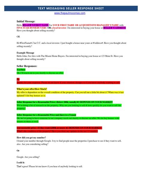sms script test blasting pdf sales text messaging