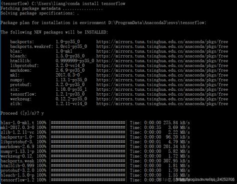 解决anaconda安装tensorflow的“no module named tensorflow”问题 conda list没有