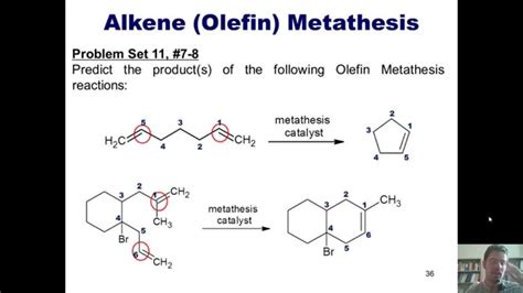 Chapter 11 Organometallics Part 5 Of 5 Olefin Metathesis Youtube
