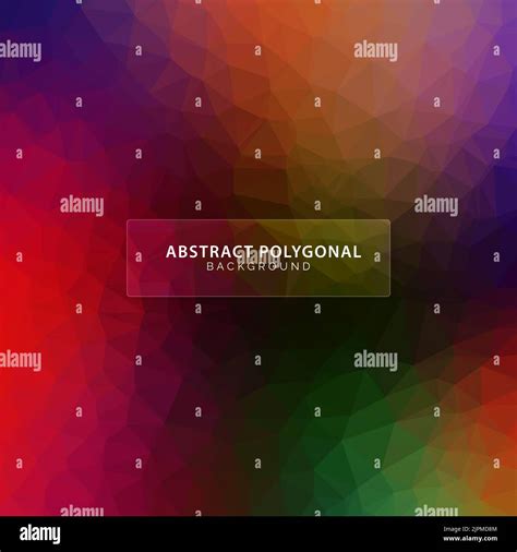 Colorful Low Poly Polygonal Background Design Stock Vector Image And Art Alamy