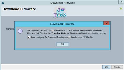 Cisco UCS Firmware Upgrade TOSS Easy And Simple