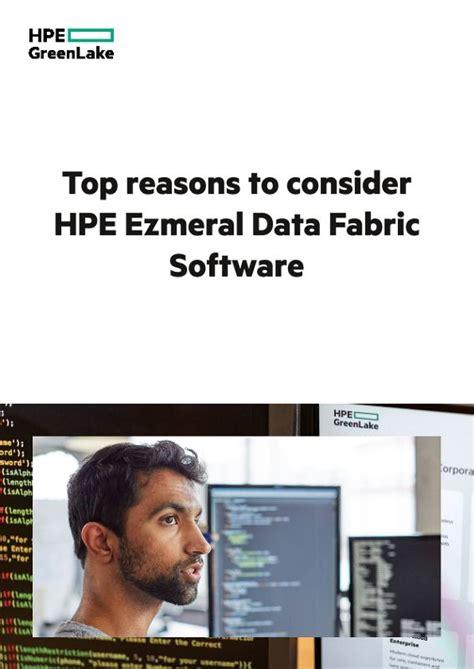Learn About Hpe Ezmeral Data Fabric Software Nathaniel Masih Posted
