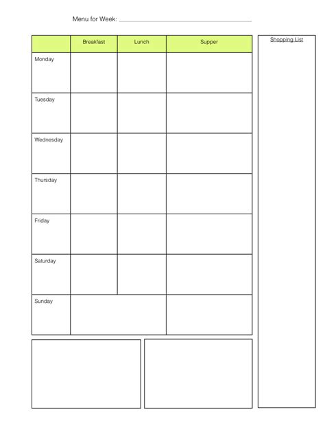 Pursuing Heart Three Month Menu Planning