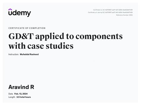 Aravind R On Linkedin Learning Udemycertificate Gd