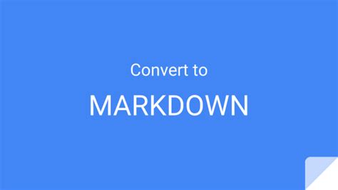Convert Documents To Markdown By Writefortech Fiverr