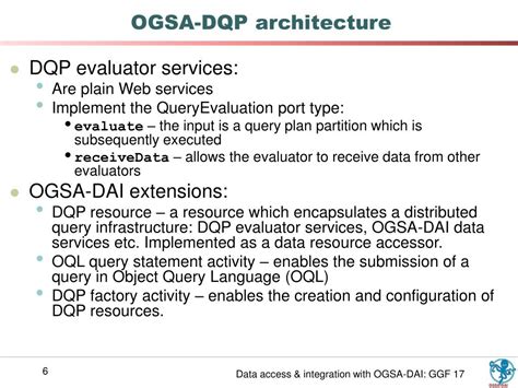 ppt data access and integration with ogsa dai ogsa dqp powerpoint