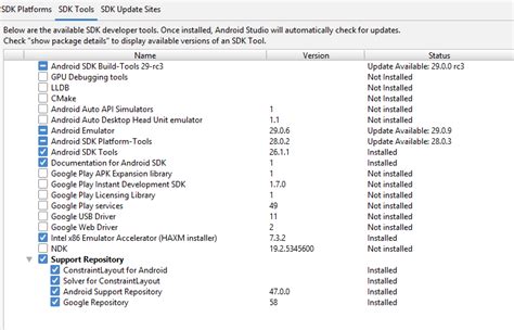 Android Studio Cannot Detect The Installed Support Repository Stack
