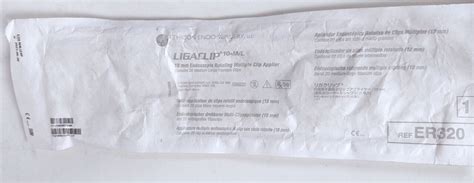 New Ethicon Er320 Ligaclip 10 Ml 10mm Endoscopic Rotating Multiple