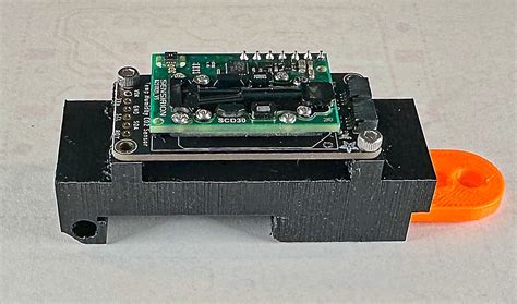 SCD Co Sensor Din Rail Mounting Bracket By NotLikeALeafOnTheWind Download Free STL Model