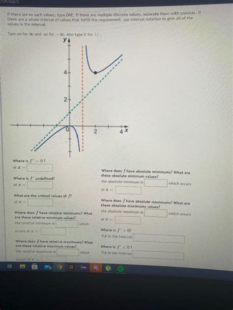 Solved 33 If There Are No Such Values Type Dne If There