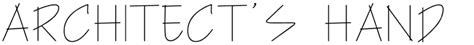 Free Architect Fonts