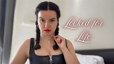 Locked For LIFE Long Chastity Sentence For Slaves Serve Felony Clips4sale