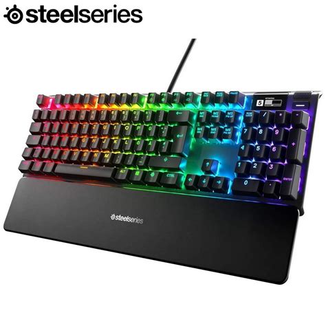 Buy Steelseries Apex 3 Rgb Membrane Gaming Keyboard With Ip32 Water Resistant At Best Price In