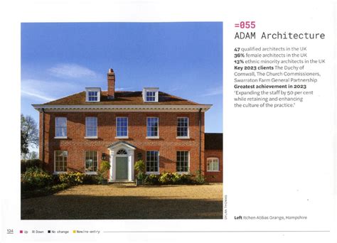 Adam Architecture Placed At 55 In This Years Aj 100 Traditional Architects Adam Architecture