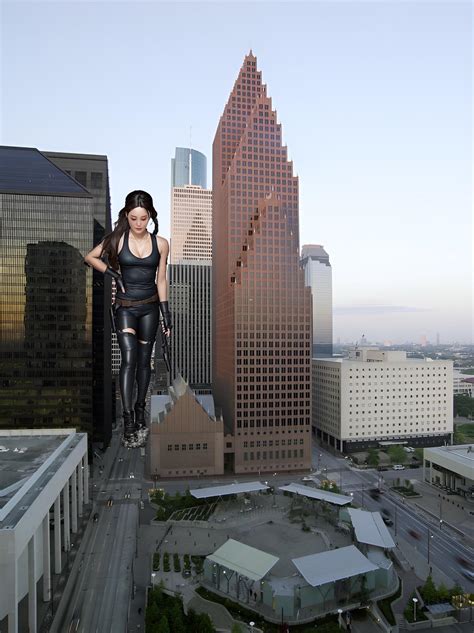 Mega Giantess Lara Croft By Bluemananthony26 On Deviantart