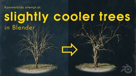 Geotree Procedural Trees In Geometry Nodes Page 3 Blender And Cg