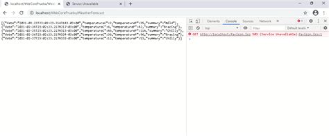 Loading Error With Angular Template Asp Net Core And Iis Local Visual