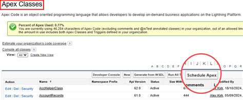 Scheduler Apex In Salesforce With Examples