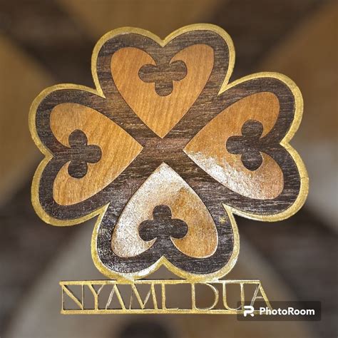 Nyame Dua Wooden Wall Art Adinkra Etsy