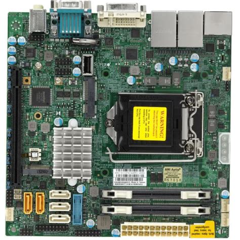 Supermicro X11ssv Q Desktop Motherboard Intel Q170 Chipset Socket H4 Lga 1151 Mini Itx