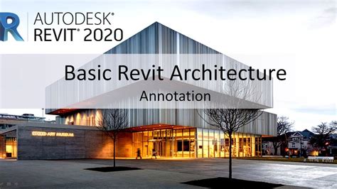 Revit Tutorial 19 How To Create Revit Annotation Youtube