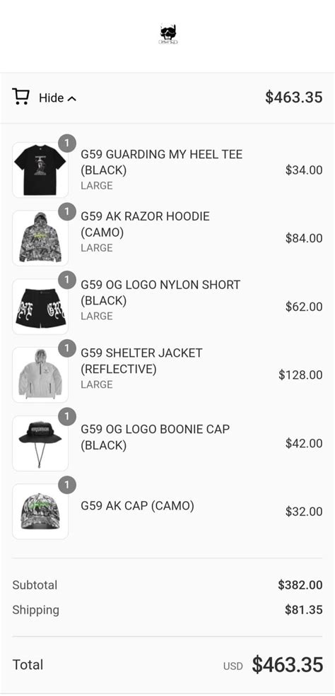 mandatory razor v merch post r g59