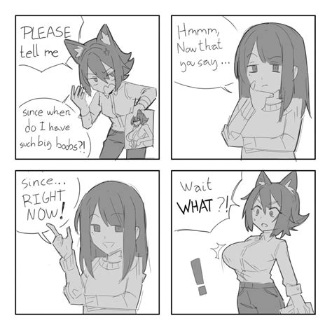 Rule 34 2girls 4koma Annoyed Big Breasts Bikini Black Hair Breast