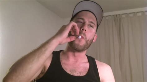 Smoking Guy Enjoying Smoking