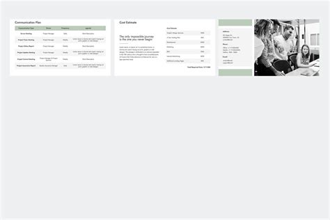 project scope statement powerpoint template presentation template 97180