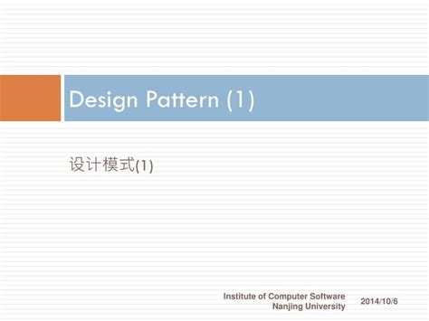 Ppt Design Pattern 1 Powerpoint Presentation Free Download Id