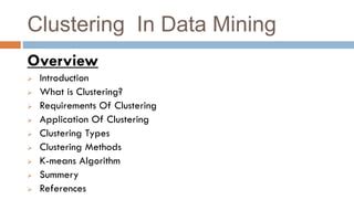 Clustering Read Only Pdf