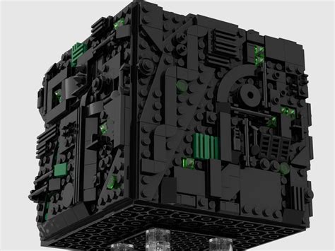 Lego Moc Ucs Borg Cube By Cosmoirgendwas Rebrickable Build With Lego
