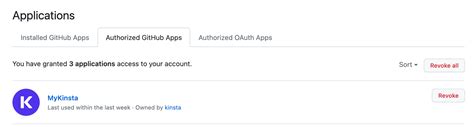 Git Github Kinsta® Docs
