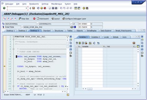 sap fico central debugging for functional consultants