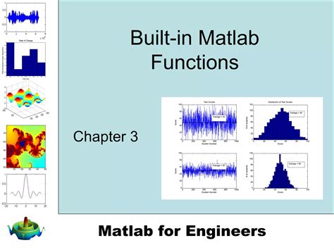 Chapter 3 Built In Matlab Functions Ppt