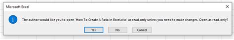 How To Make A Rota Best Excel Tutorial