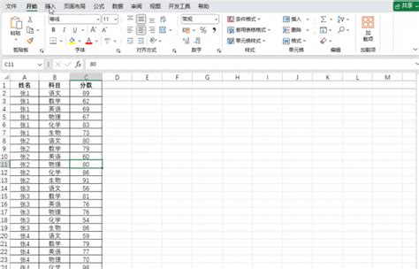 excel数据透视表实现一维表转二维表
