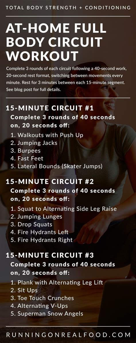 45 Minute Bodyweight Workout Workout Cardio Routine