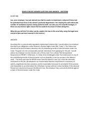 Sample Question And Sample Answer Midterm Pdf SAMPLE SHORT ANSWER QUESTION AND ANSWER