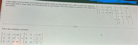 Solved A Few Steps In The Process Of Simplifying The Given Chegg