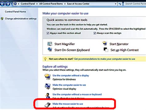 Control Your Mouse Using Keyboard In Windows XP 7 An Island For