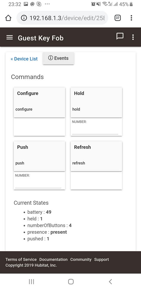 Button Controller Only Provides 2 Buttons For Iris 4 Button Fob 🛎️ Get Help Hubitat