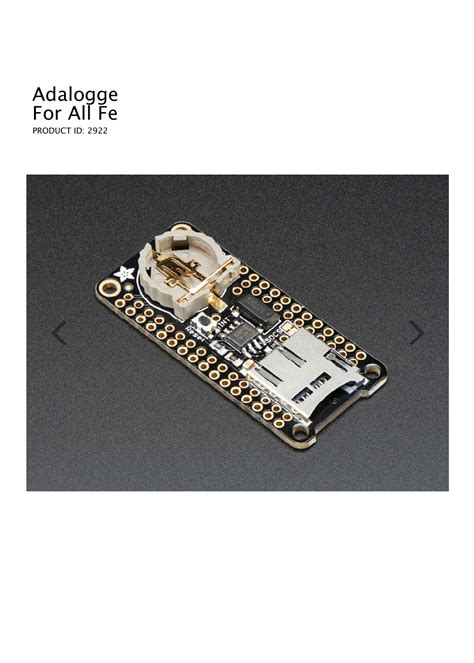 2922 Datasheet By Adafruit Industries Llc Digi Key Electronics