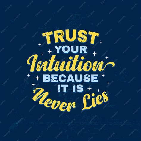 trust your intuition quotes