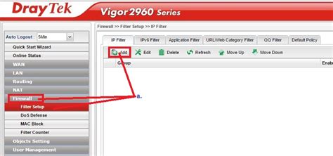 How To Restrict Incoming Connections From The Internet Using Vigor Router DrayTek FAQ